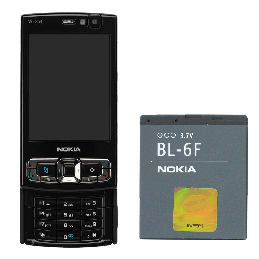 قیمت باتری اصلی گوشی N95 8GB نوکیا Nokia N95 8GB BL-6F - بیسل