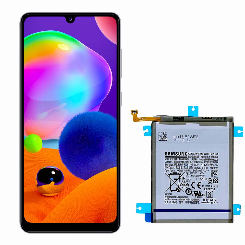 قیمت باتری گلکسی آ 31 اصلی سامسونگ Galaxy A31 A315 - بیسل