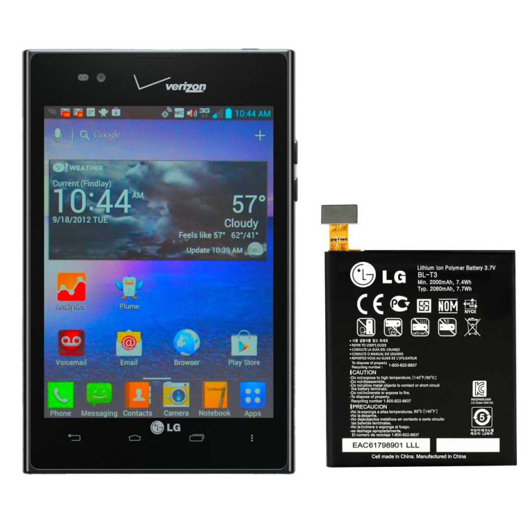 قیمت باتری اصلی گوشی LG Intuition BL-T3 - بیسل